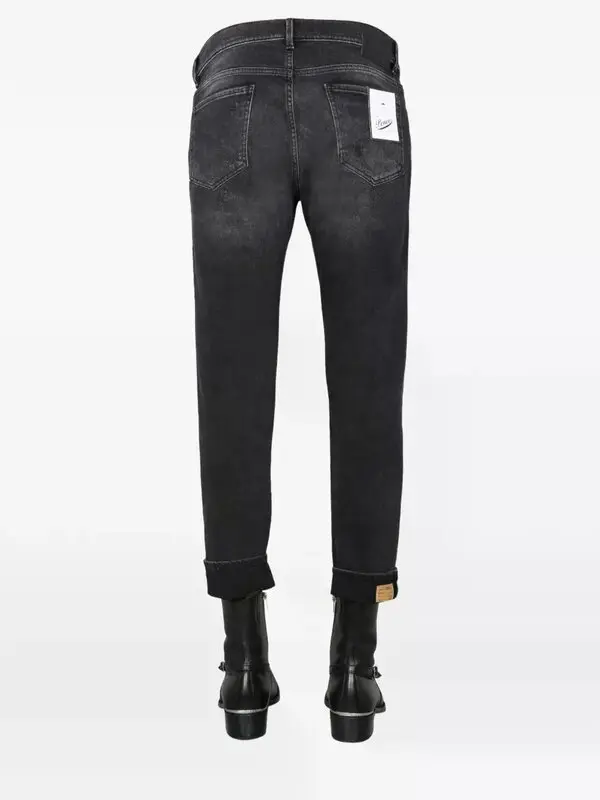 PENCE 1979 Faded Slim-fit Jeans