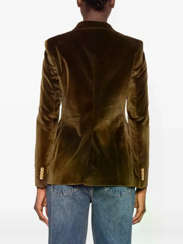 Tagliatore Double-breasted Velvet Jacket