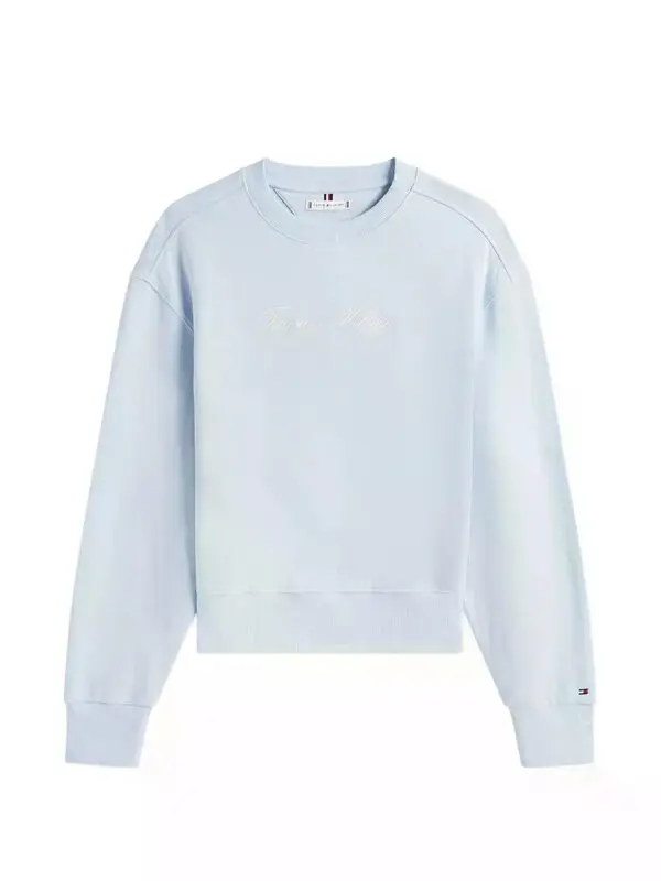 Tommy Hilfiger Logo-embroidered Piqué Sweater
