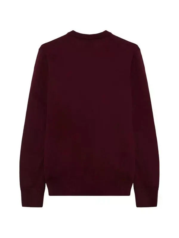 Alpha Studio Crew-neck Merino Wool Sweater
