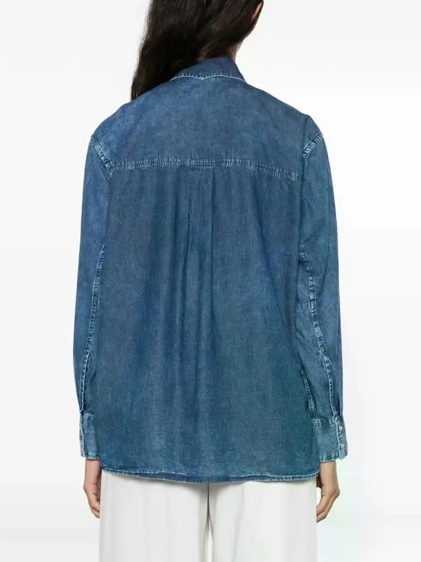 CALIBAN Chest-pocket Denim Shirt