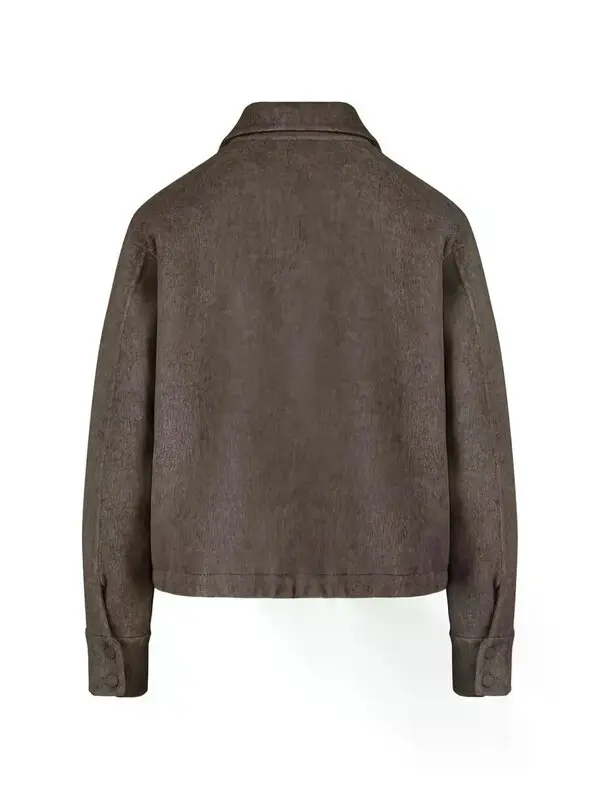 BOMBOOGIE Button-up Cropped Jacket