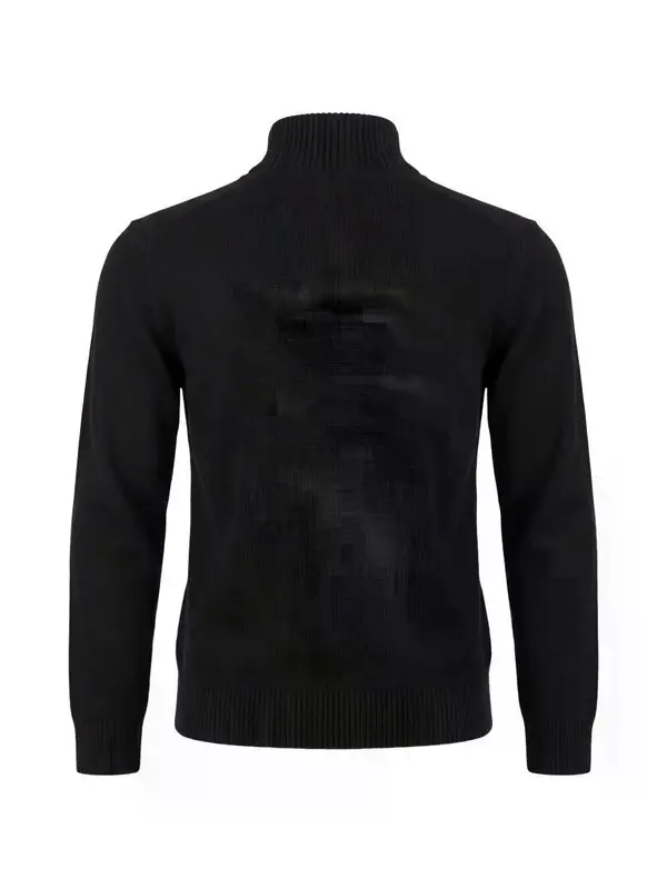 Gant Quarter-zip Logo-embroidered Sweater