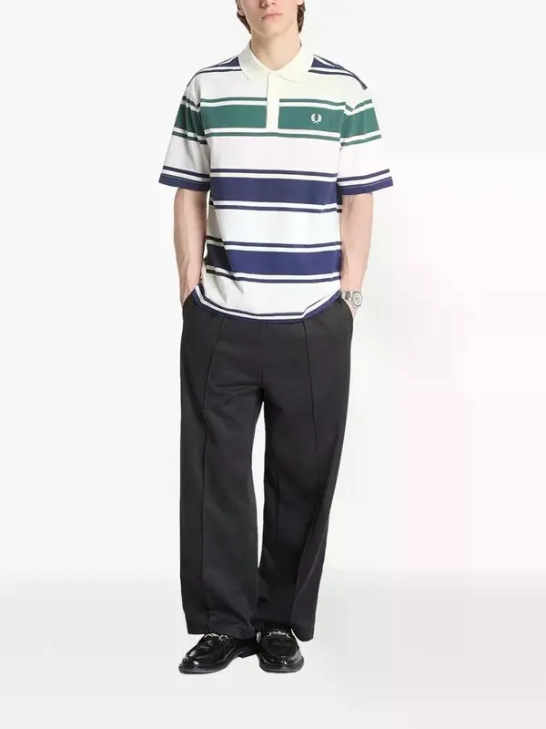 Fred Perry Striped Polo Shirt