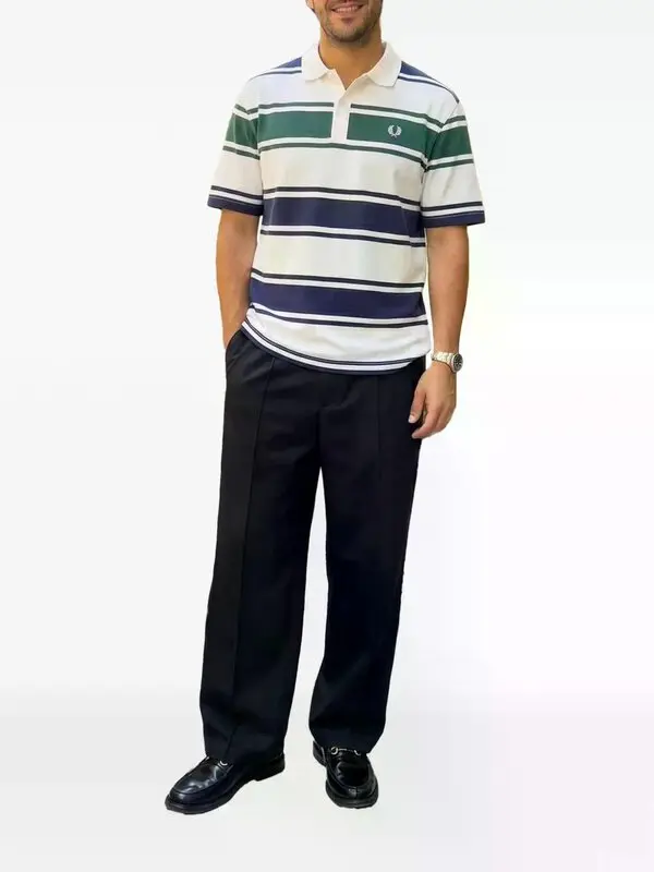 Fred Perry Striped Polo Shirt