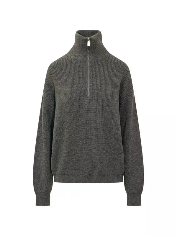 Malo Quarter-zip Cashmere Sweater