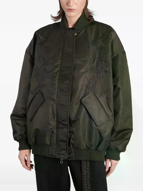 Antik Batik Kilmer Bomber Jacket - Green