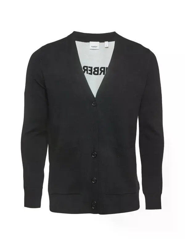 Burberry Horseferry-intarsia Cardigan