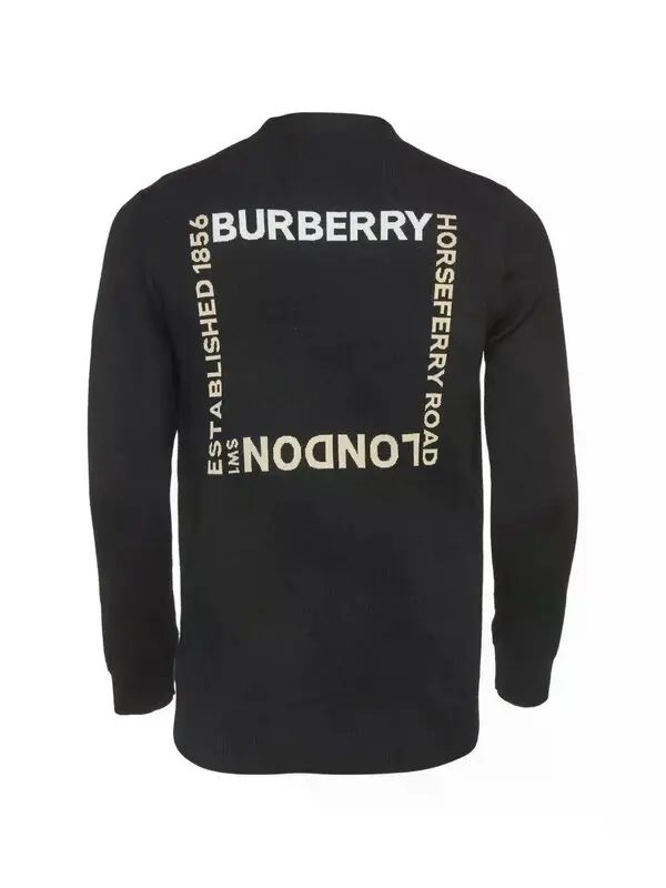 Burberry Horseferry-intarsia Cardigan