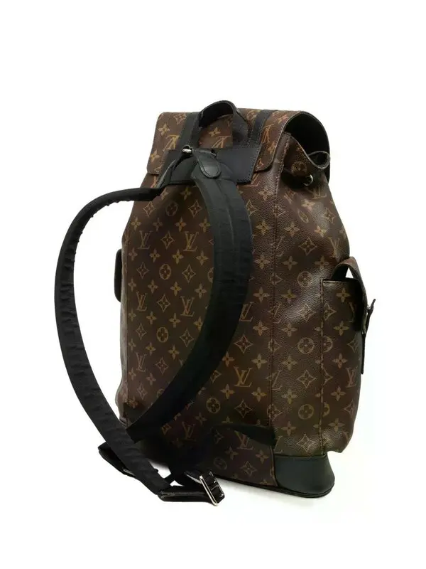LOUIS VUITTON 2017 Monogram Macassar Christopher Mm Backpack