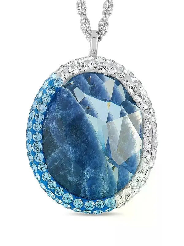 SWAROVSKI Rhodium-plated Crystal-pendant Necklace