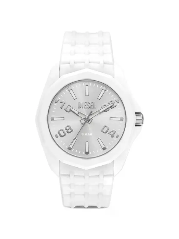 DIESEL® Stinger White Silicone Watch