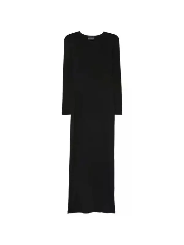 GIOVANNI BEDIN Ribbed Long-sleeve Dress