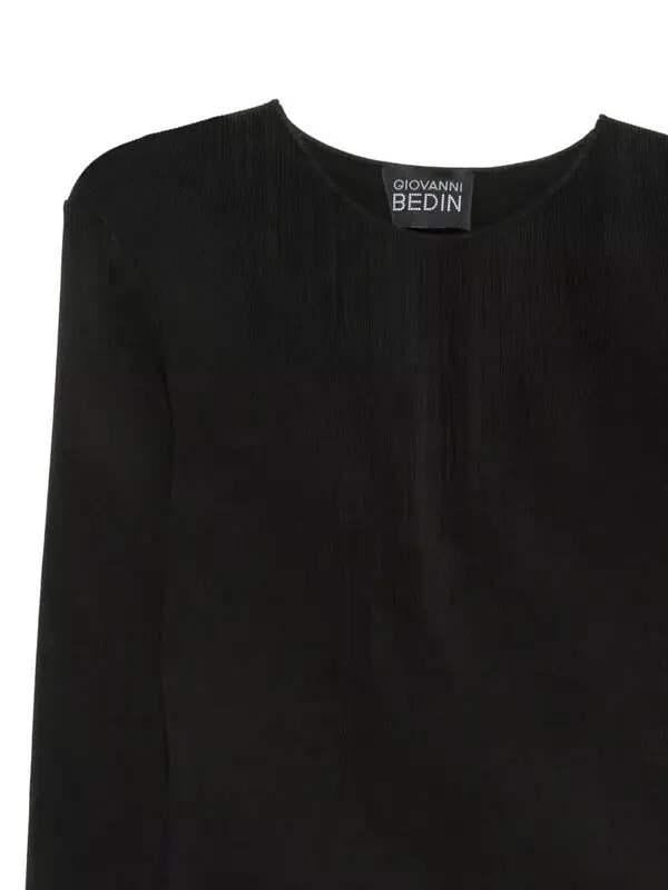 GIOVANNI BEDIN Ribbed Long-sleeve Dress