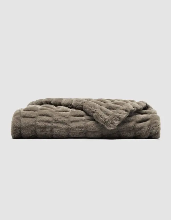 Cozy Earth Snuggle Cuddle Blanket - Walnut