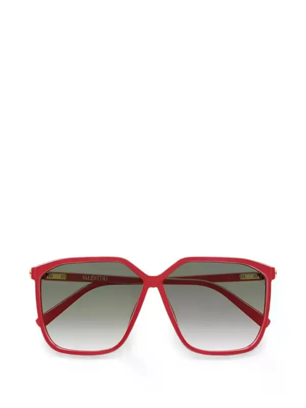 Valentino Garavani Geometric-frame Sunglasses