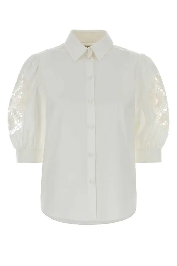 Valentino Garavani Poplin Shirt - White