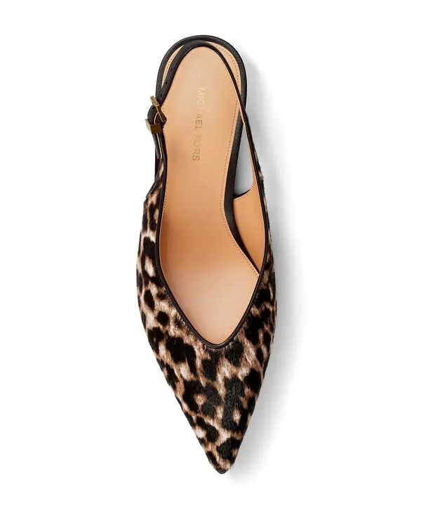 Michael Kors Tonya Calf Hair Slingback Pumps