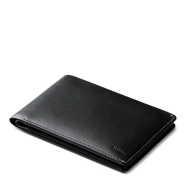 Bellroy Leather Travel Document Wallet - Black