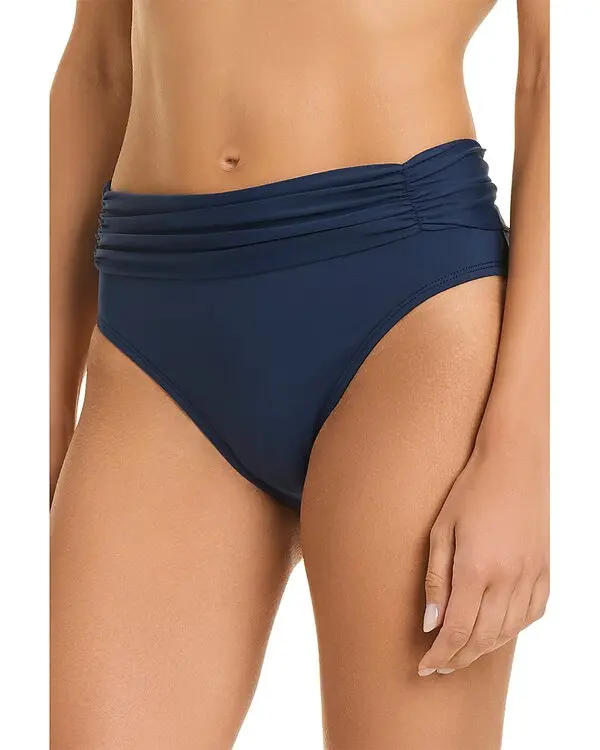 BLEU BY ROD BEATTIE Ruched Waist Hipster Bottom - Midnight