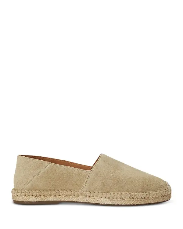 Polo Ralph Lauren Cevio Suede Espadrilles - White