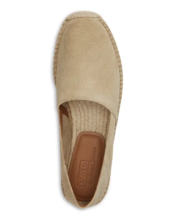 Polo Ralph Lauren Cevio Suede Espadrilles - White