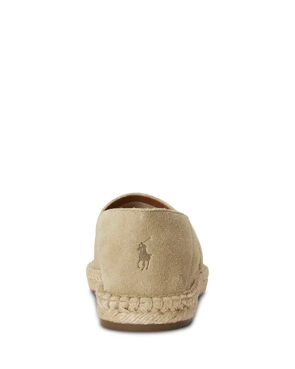Polo Ralph Lauren Cevio Suede Espadrilles - White