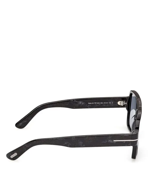 TOM FORD Navigator Sunglasses, 57mm - Colored Havana/smoke