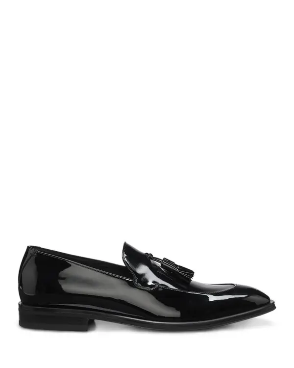 BOSS Derrek Patent Leather Tassel Loafers