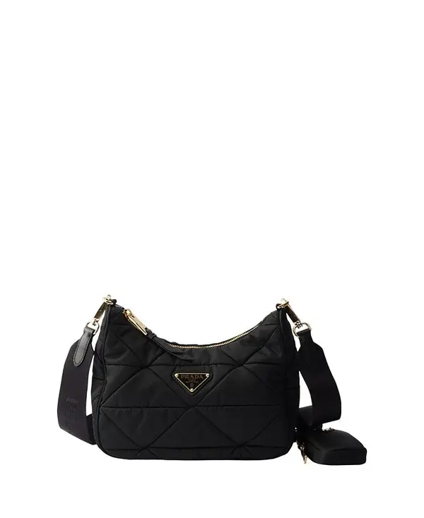 Prada Padded Re-nylon Shoulder Bag