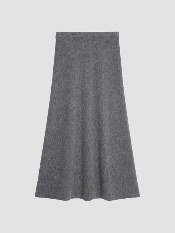 Theory Flare Midi Skirt