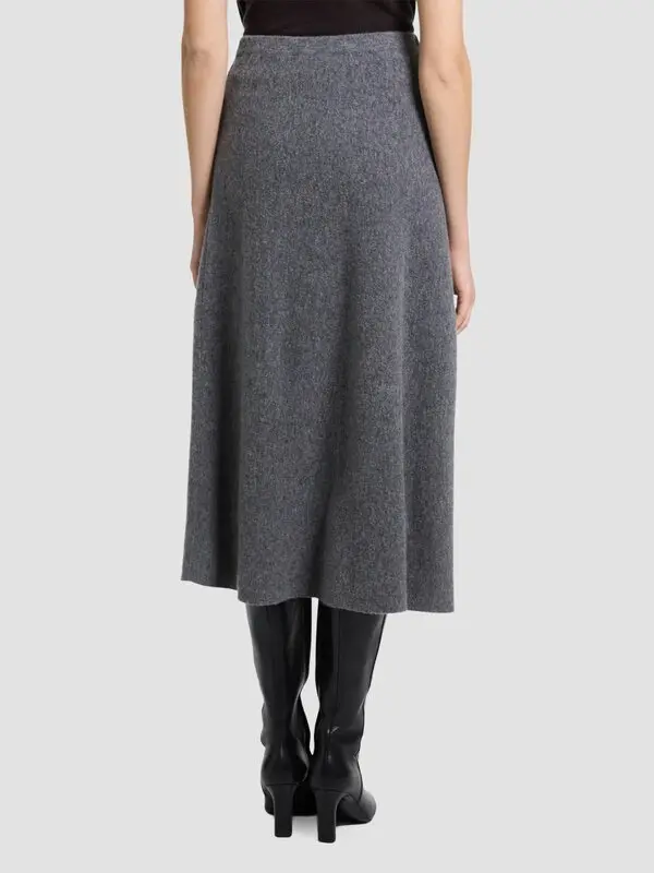 Theory Flare Midi Skirt