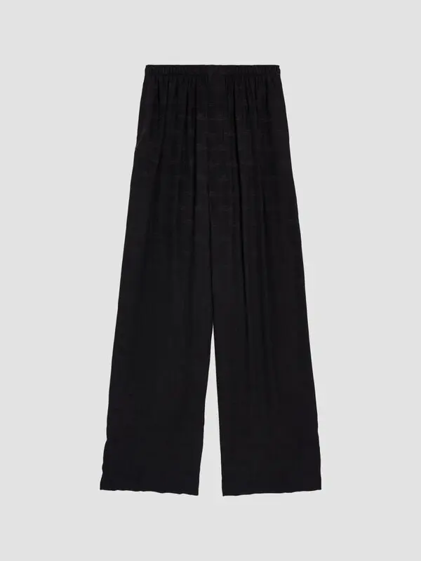 Balenciaga Bb Garderobe Pyjama Pants - Black