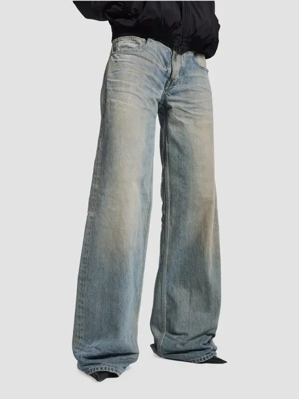 Balenciaga Wide Leg Baggy Pants