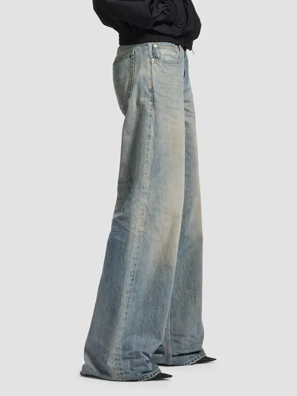 Balenciaga Wide Leg Baggy Pants