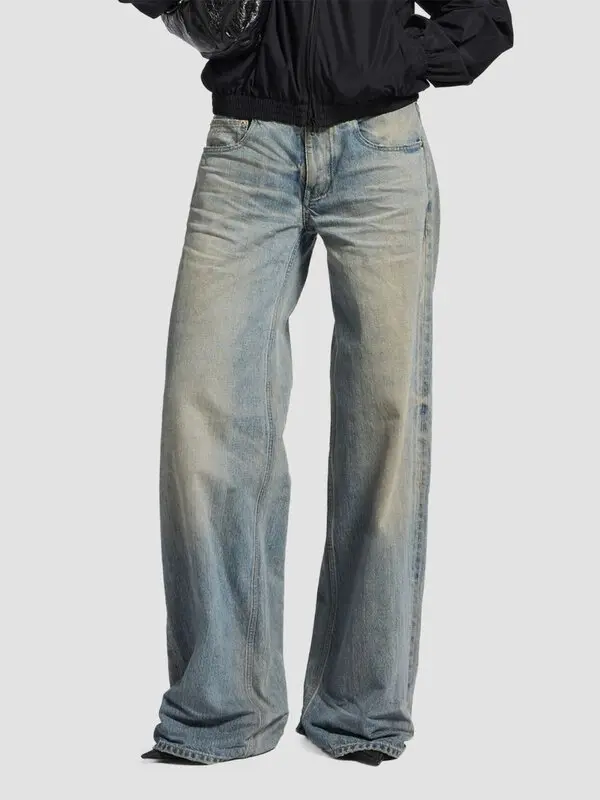 Balenciaga Wide Leg Baggy Pants