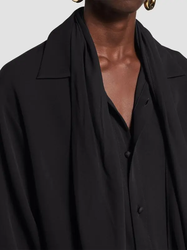 Balenciaga Scarf Shirt