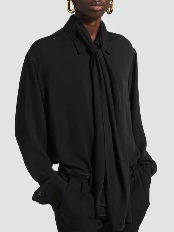 Balenciaga Scarf Shirt