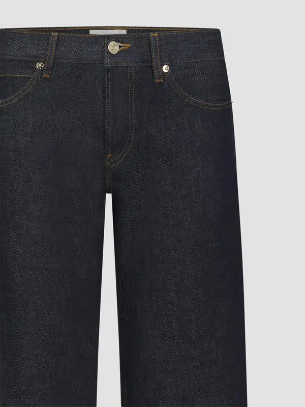 FRAME The Gray Low-rise Flared-leg Jeans