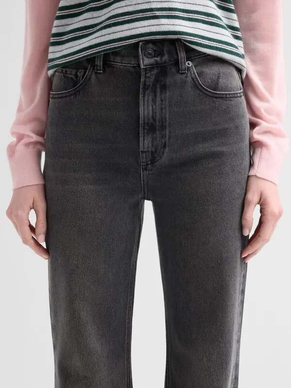 Guest In Residence Cotton High-rise Flared-leg Jeans