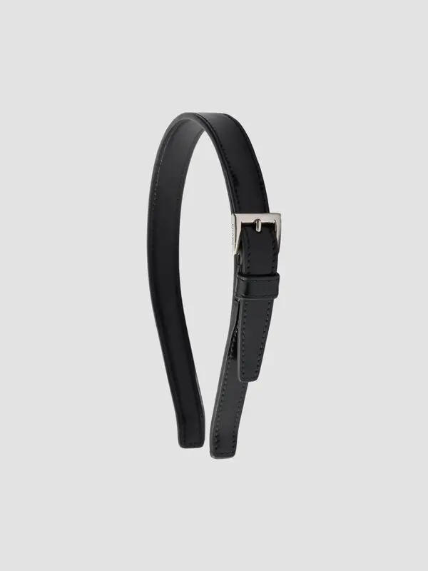 Prada Brushed Leather Headband