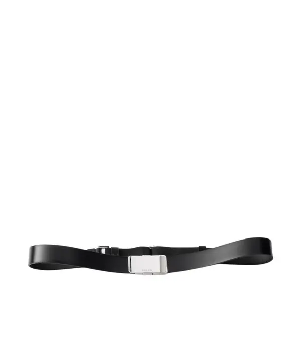 Prada Leather Belt - Black