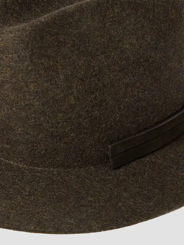 Zegna Wool Foldable Cap