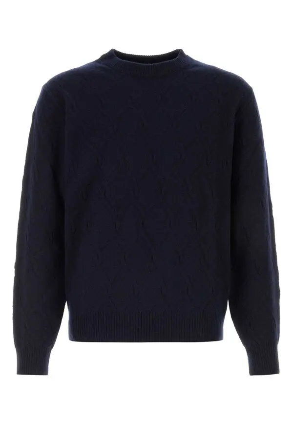 Brioni Dark Wool Blend Sweater