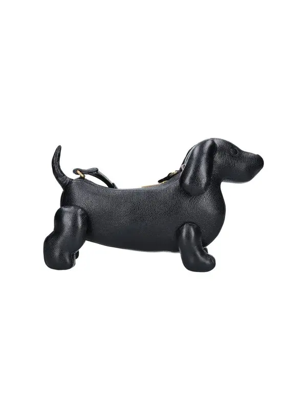 Thom Browne Dog Shaped Leather Crossbody Bag