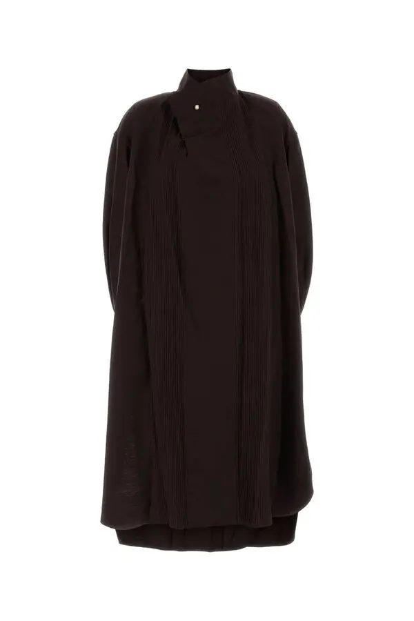 Carven Wool Blend & Mohair Sheath Dress
