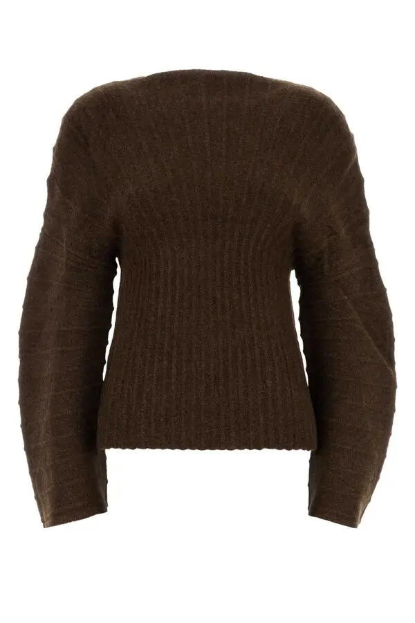 Cult Gaia Araki Stretch Acrylic Blend Sweater - Brown