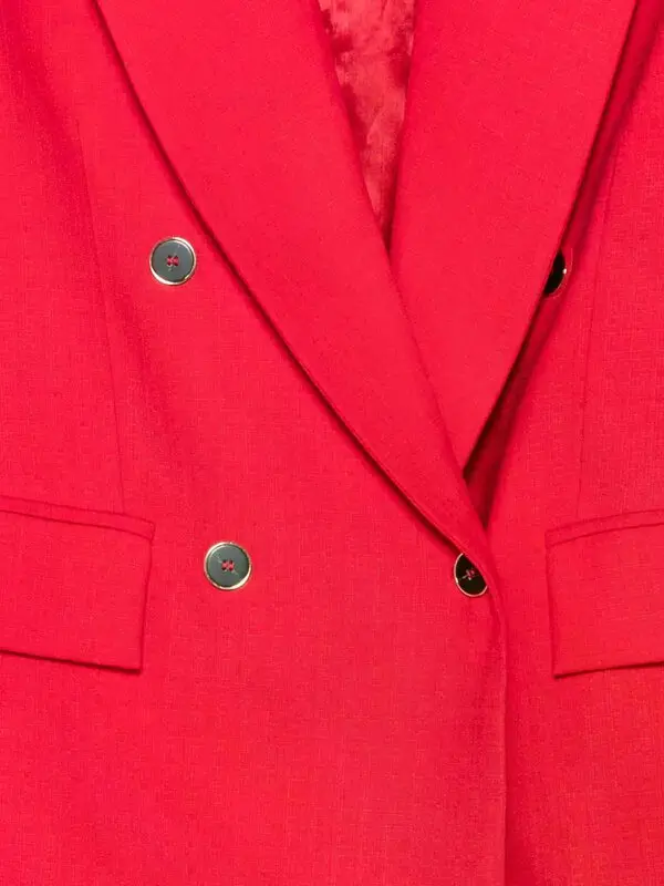 SIMONA CORSELLINI Double-breasted Peak-lapels Blazer