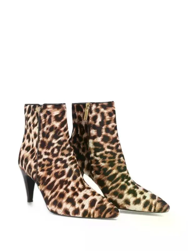 Michael Kors Daniela Leather Ankle Boots - Brown