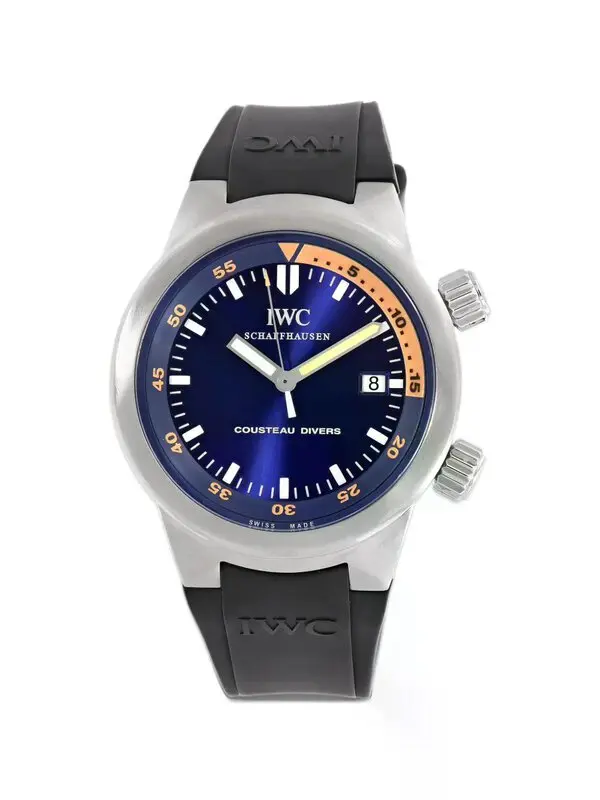IWC SCHAFFHAUSEN 2004 Aquatimer 41mm Watch - Blue